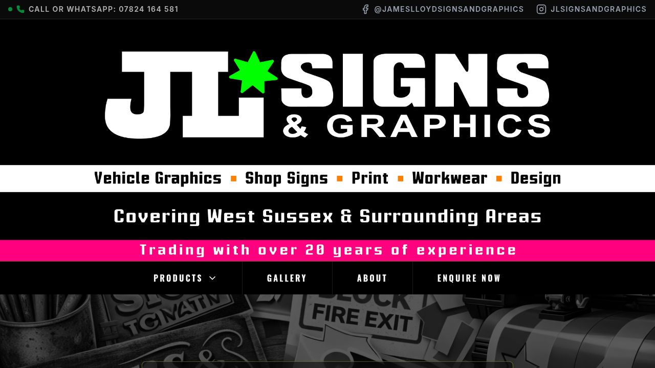 JL Signs & Graphics | Sign Company West Sussex | Vehicle Graphics ...
